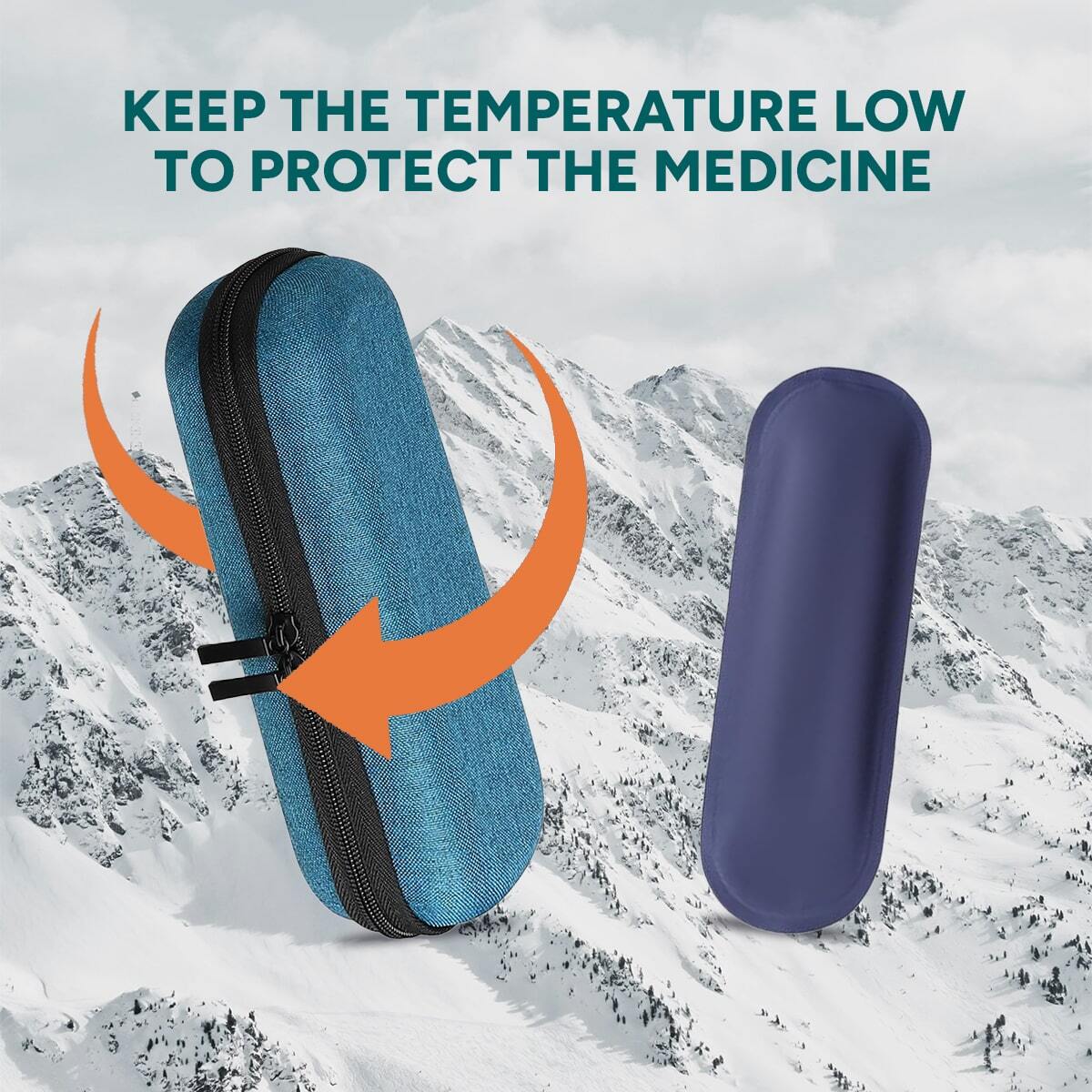 Mounjaro & Wegovy Travel Case UK | Insulated GLP-1 Pen Cooler – GLP ...